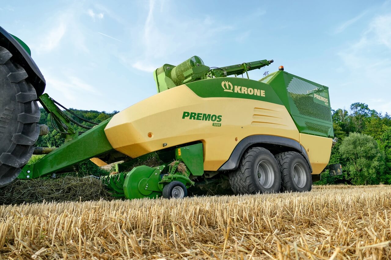 Krone Premos 5000: Před deseti lety byl představen první mobilní lis na ...